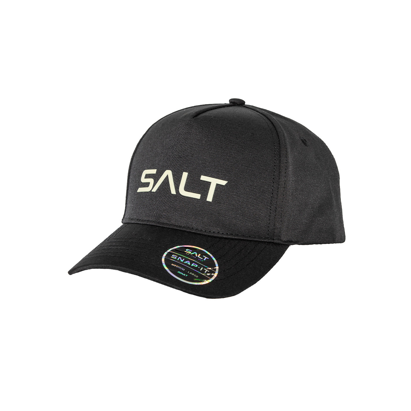SALT Snapback Cap - Raised Salt Logo – Salt Of The Sea